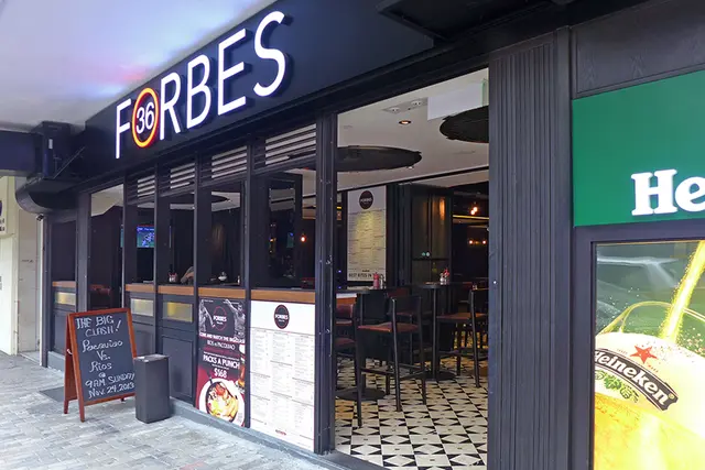 Forbes Thirty Six's Menu - International Seafood Bar in Western ...