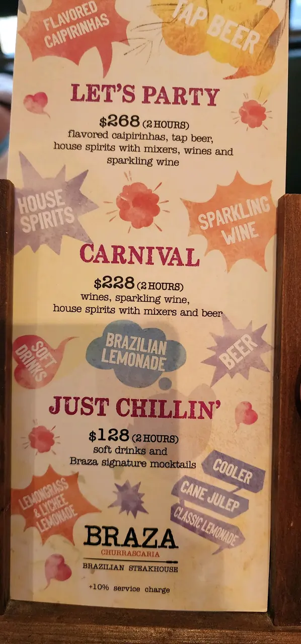 Braza Churrascaria Brazilian Steakhouse - Western in Central Hong Kong ...